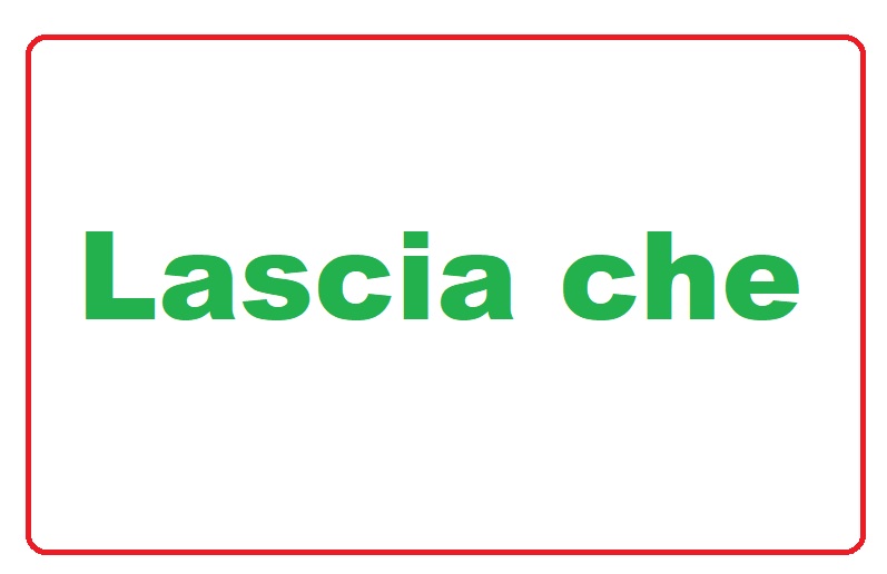 "Lasciare che": esortare, consigliare e chiedere un permesso (Ep. 939)